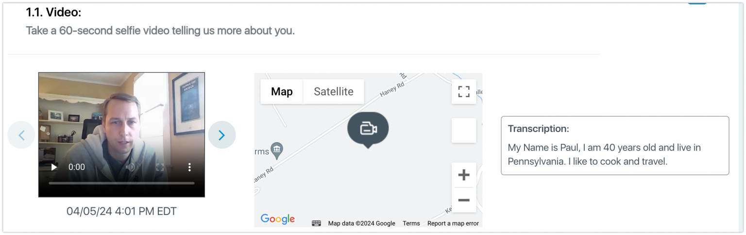 Video Survey: Participant Journey – EthOS – Help Center